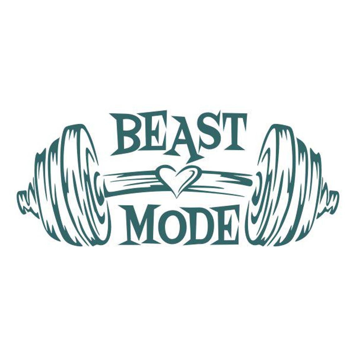 Beast Mode Cuttable Design SVG PNG DXF & Eps Designs Cameo File ...