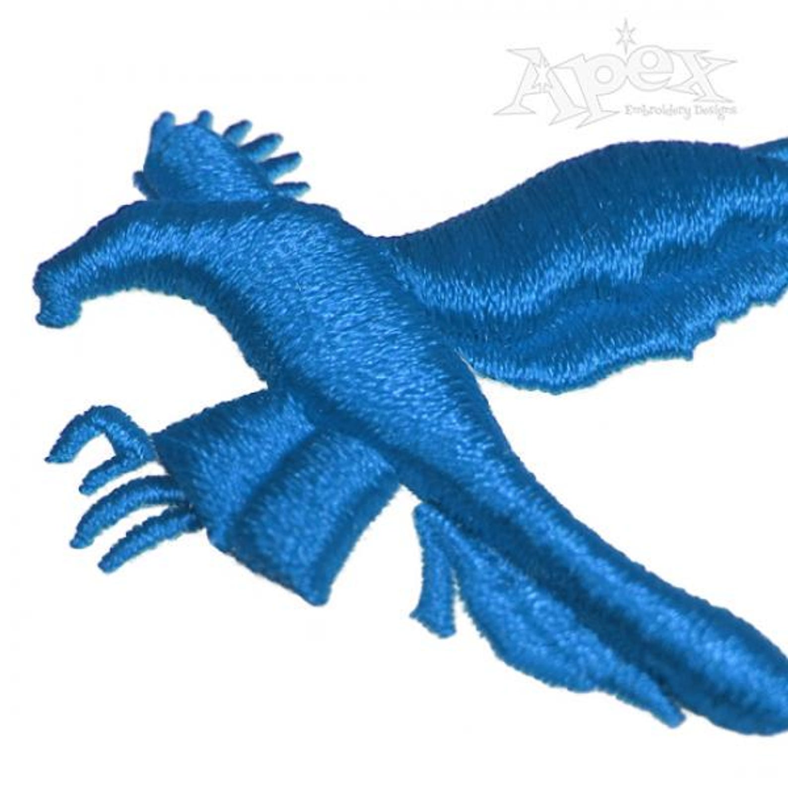 Eagle 3D Puff Machine Embroidery Design PES DST JEF Instant Download - Etsy