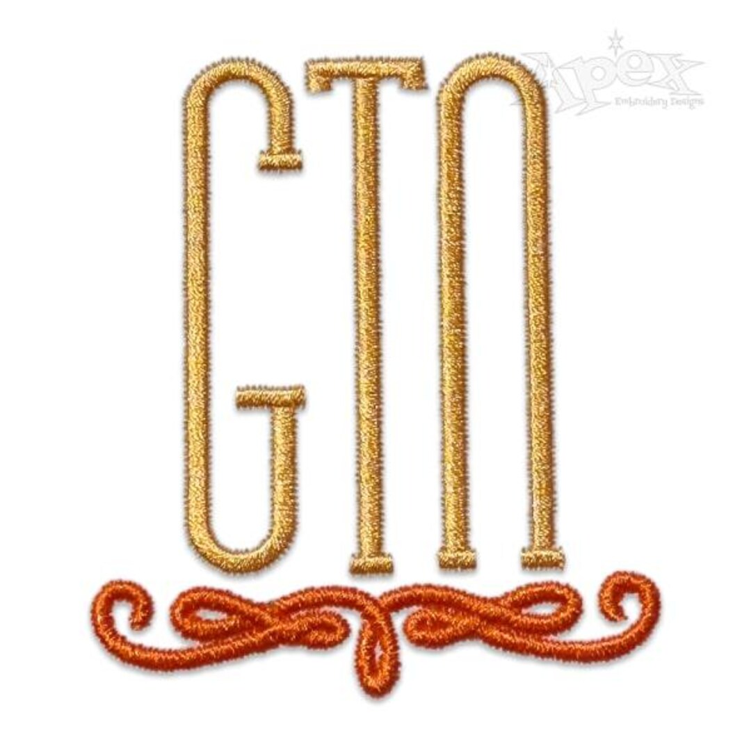 Parkland Machine Embroidery Font Alphabet Letters INSTANT DOWNLOAD BX ...