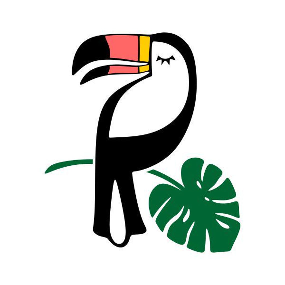 Toucan Cuttable Design SVG PNG DXF & Eps Designs Cameo File Silhouette ...