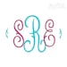 Mia Monogram Machine Embroidery Font Alphabet Letters INSTANT DOWNLOAD ...