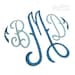 Mia Monogram Machine Embroidery Font Alphabet Letters INSTANT DOWNLOAD ...
