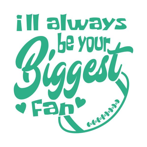 Your Football Biggest Fan Cuttable Design SVG PNG DXF & Eps Designs ...