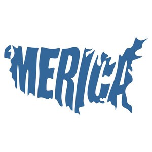 Merica American-flag Cuttable Design SVG PNG DXF & Eps Designs Cameo ...
