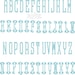 Vienna Applique Monogram Machine Embroidery Font Alphabet Letters ...