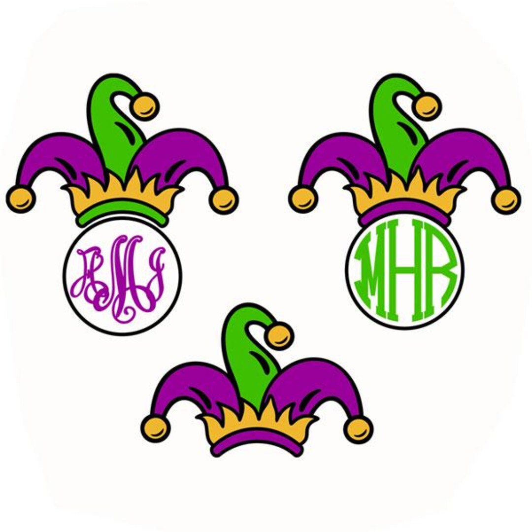Jester Cuttable Design SVG PNG DXF & Eps Designs Cameo File Silhouette ...