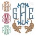 Vienna Applique Monogram Machine Embroidery Font Alphabet Letters ...