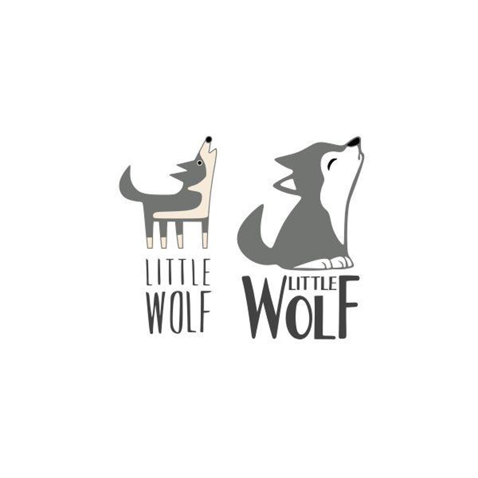 Little Wolf Cuttable Design SVG PNG DXF & Eps Designs Cameo File ...
