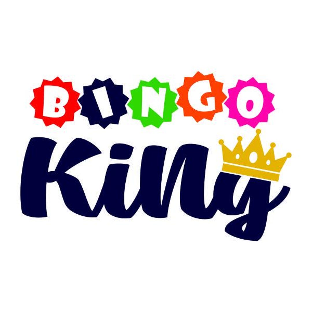 Bingo King Queen Cuttable Design SVG PNG DXF & Eps Designs Cameo File ...