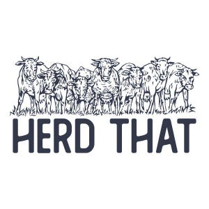 Herd That Cuttable Design SVG PNG DXF & Eps Designs Cameo File ...