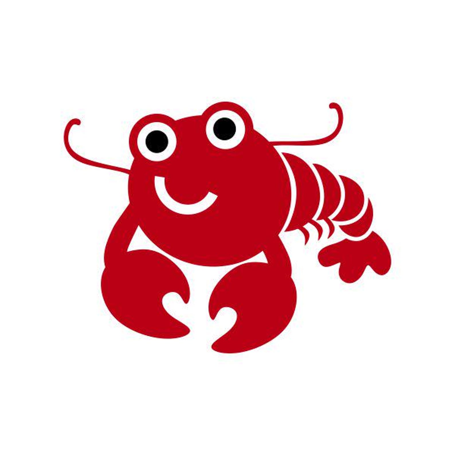 Cute Lobster Crawfish Cuttable Design SVG PNG DXF & Eps Designs Cameo ...
