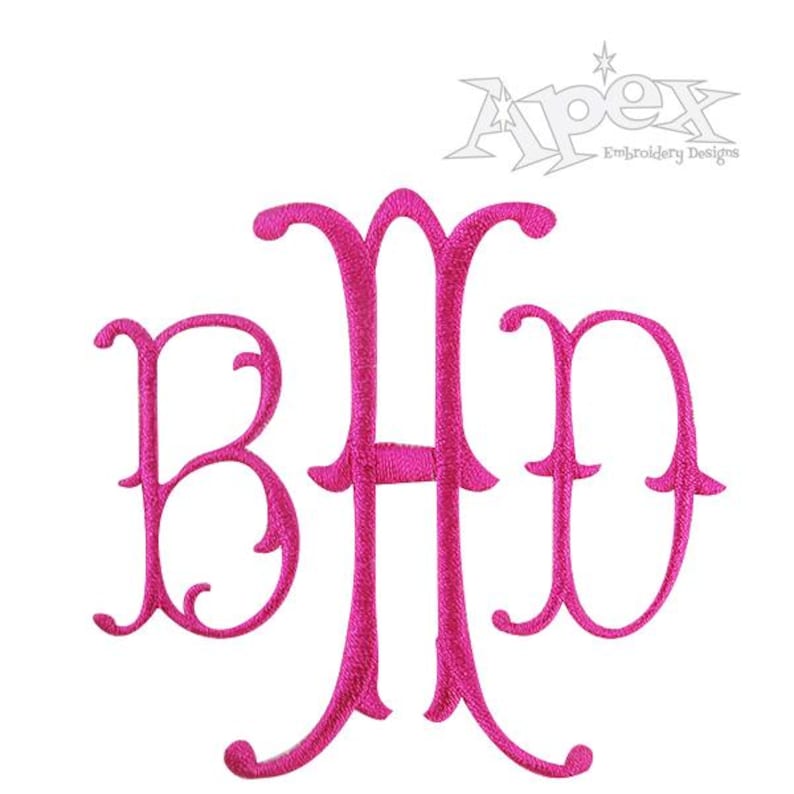 Wicks Candle Antique Machine Embroidery Font Alphabet Letters INSTANT ...