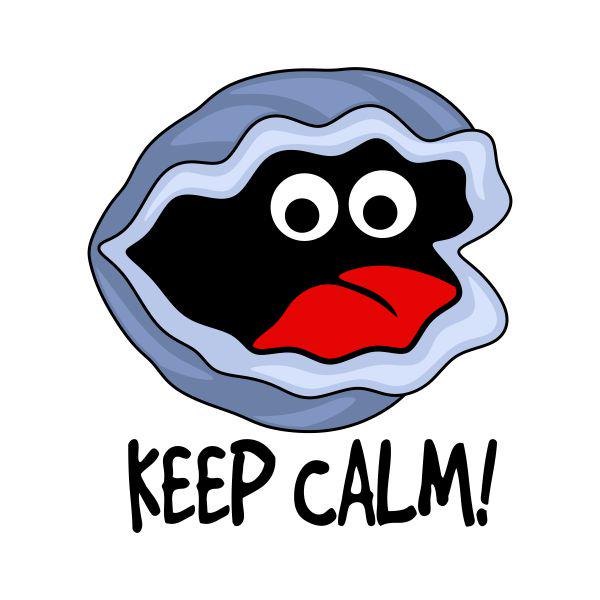 Keep Clam Cuttable Design SVG PNG DXF & Eps Designs Cameo File ...