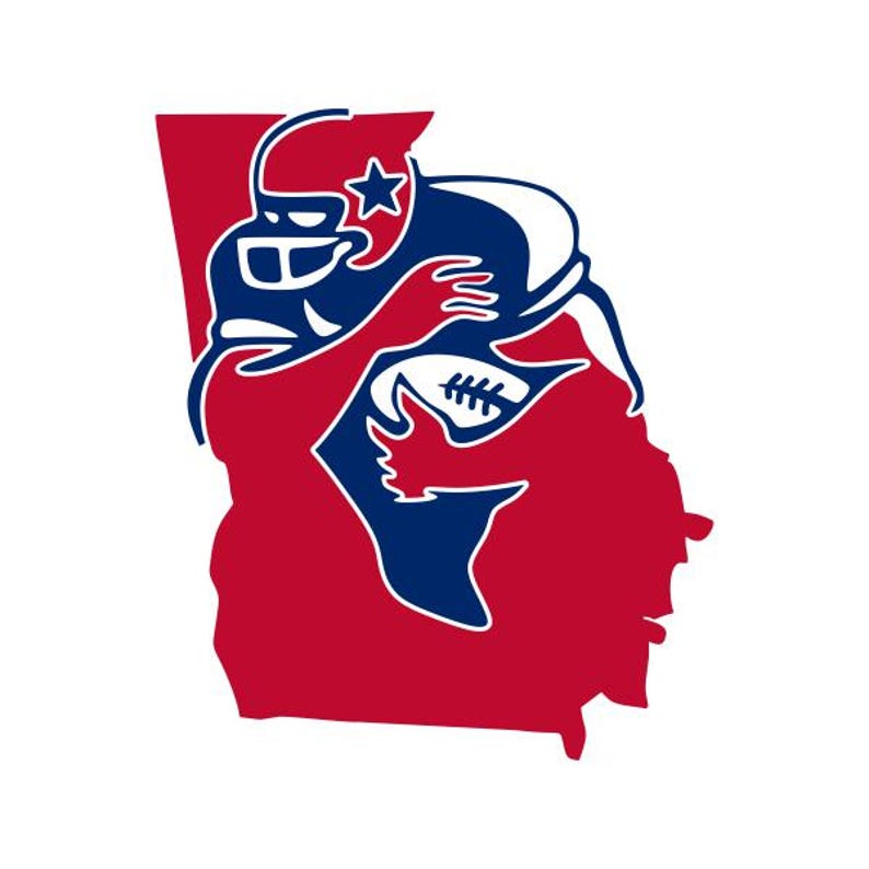 Georgia Football Cuttable Design SVG PNG DXF & Eps Designs Cameo File ...