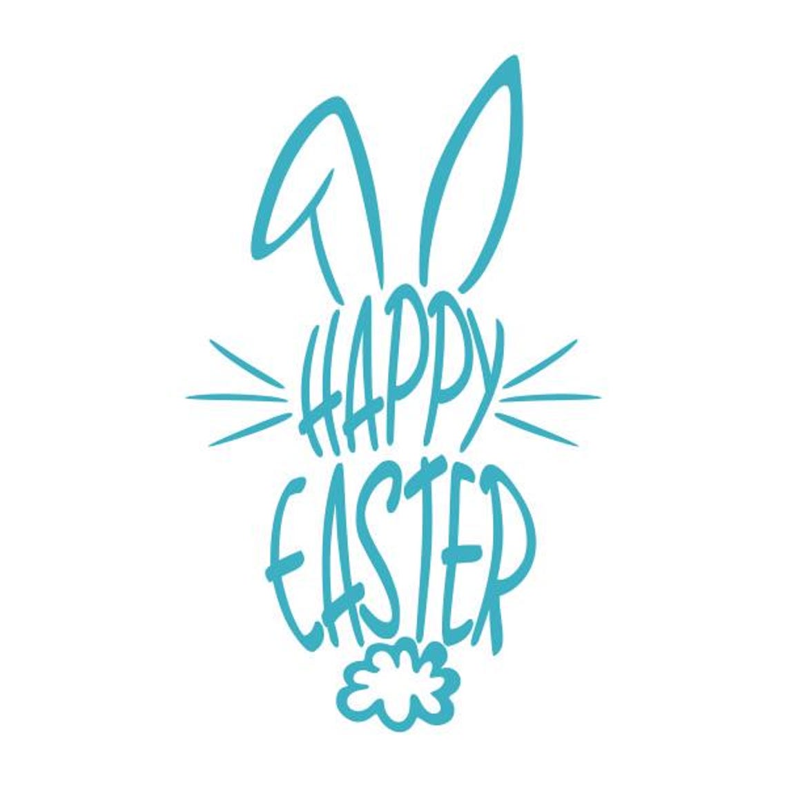 Happy Easter Cuttable Design SVG PNG DXF & Eps Designs Cameo File ...