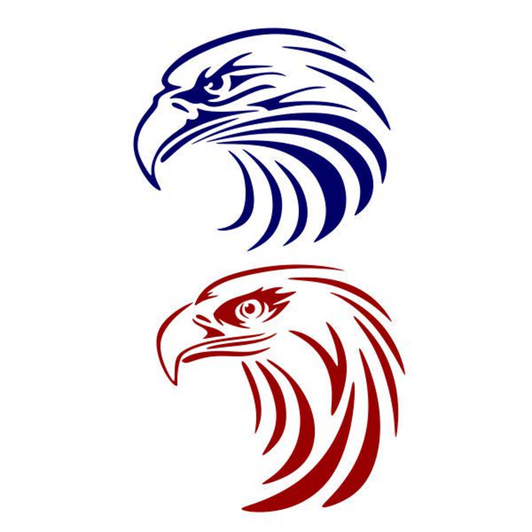 Eagle Head Cuttable Design SVG PNG DXF & Eps Designs Cameo File ...