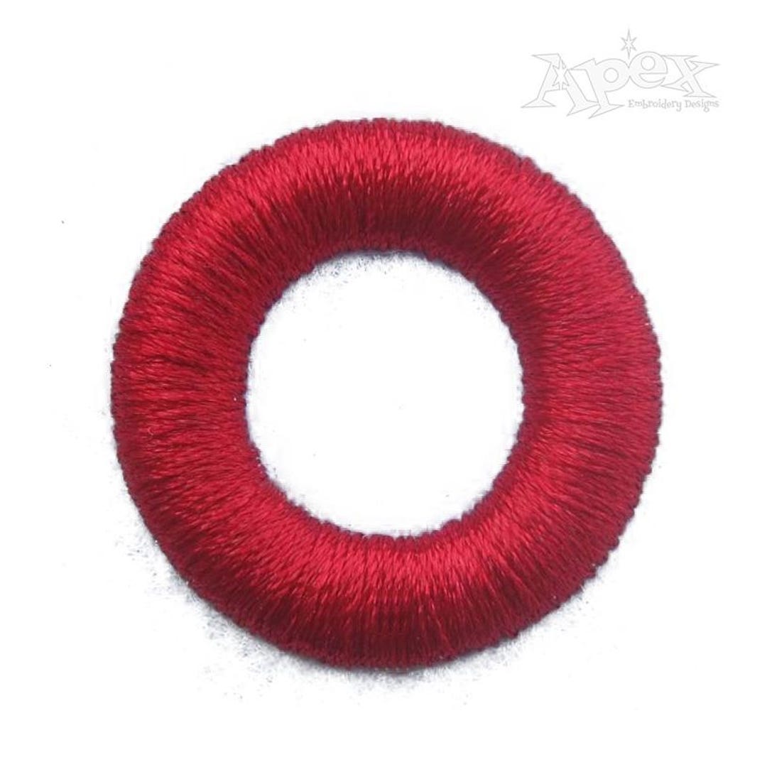 Circle 3D Puff Machine Embroidery Design PES DST JEF Instant Download ...