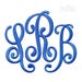 Alsace Monogram Machine Embroidery Font Alphabet Letters INSTANT ...