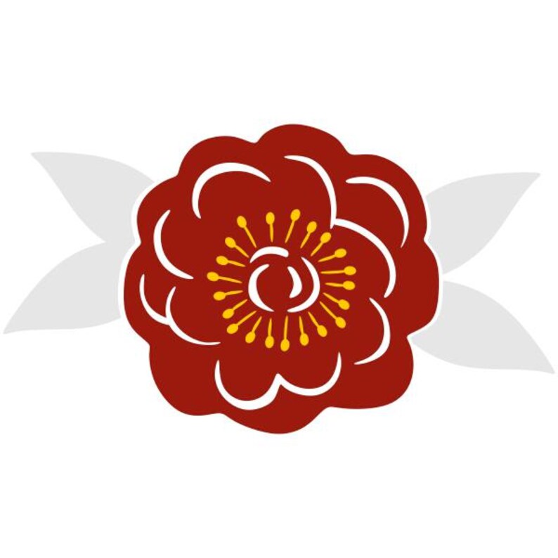 Poppy Flower Svg Cuttable Design SVG PNG DXF & Eps Designs Cameo File ...