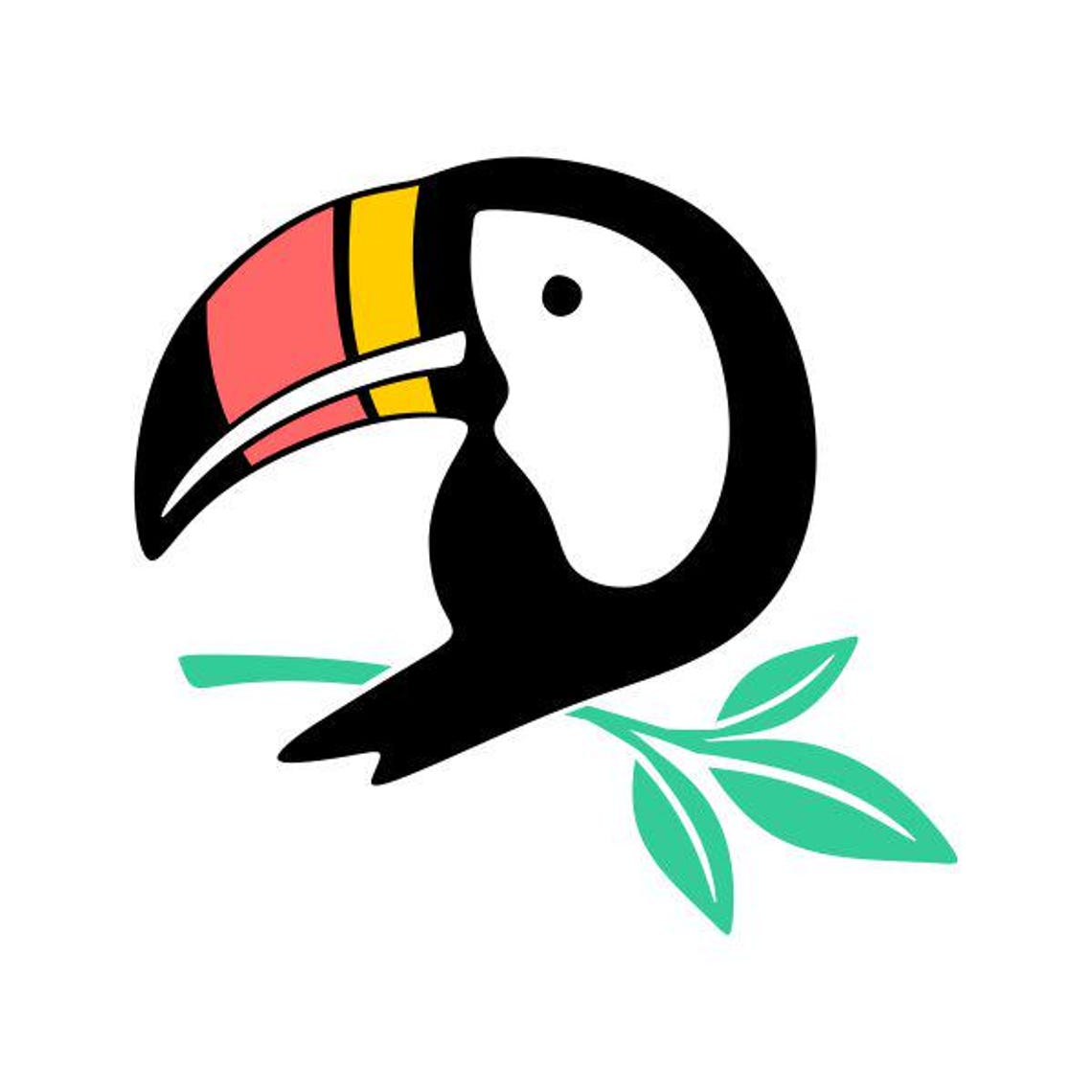 Toucan Cuttable Design SVG PNG DXF & Eps Designs Cameo File Silhouette ...