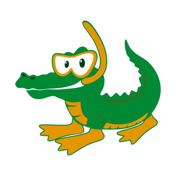 Gator Cuttable Design SVG PNG DXF & Eps Designs Cameo File Silhouette ...