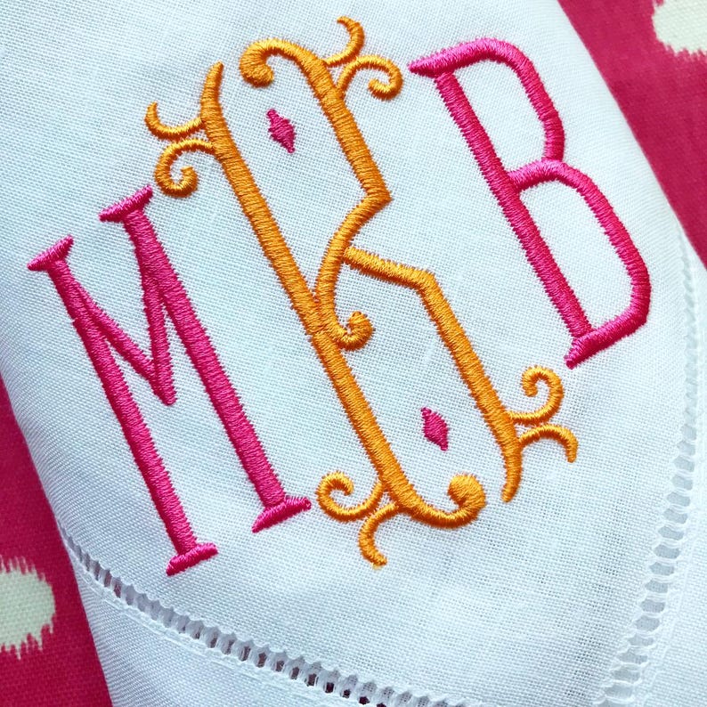 Vienna Monogram Machine Embroidery Font Alphabet Letters INSTANT ...