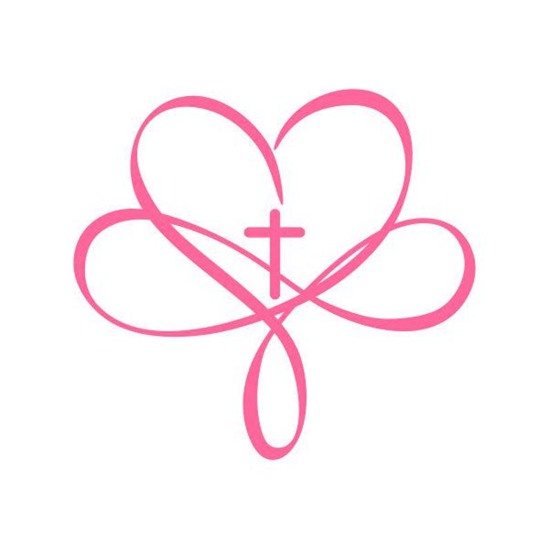 Infinity Cross Cuttable Design SVG PNG DXF & Eps Designs Cameo File ...