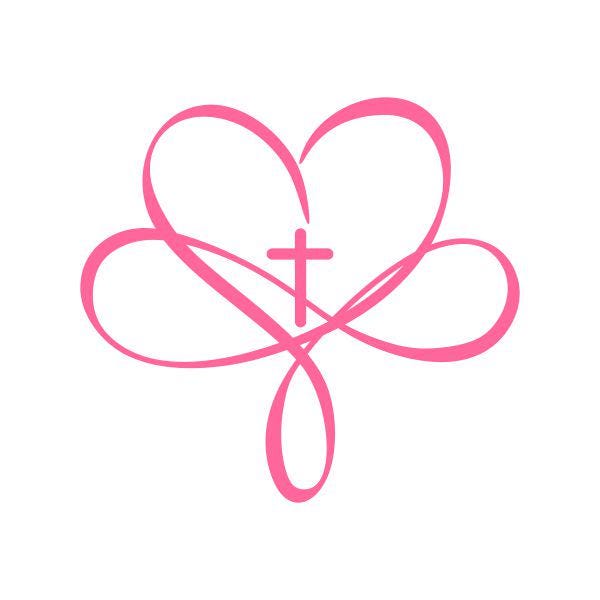 Infinity Cross Cuttable Design SVG PNG DXF & Eps Designs Cameo File ...