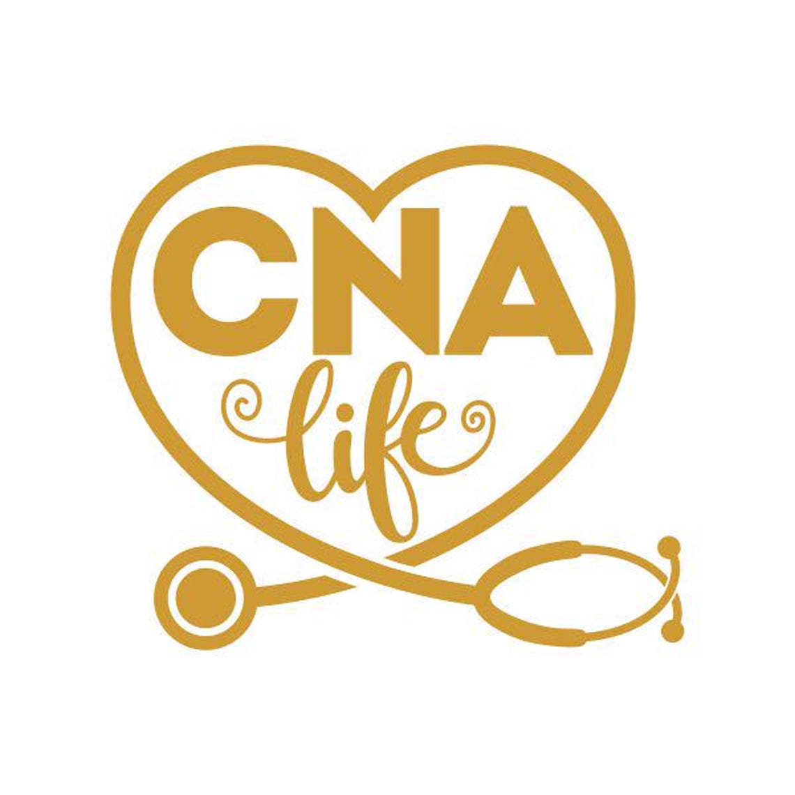 Cna Life Cuttable Design SVG PNG DXF & Eps Designs Cameo File ...