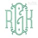 Vienna Applique Monogram Machine Embroidery Font Alphabet Letters ...
