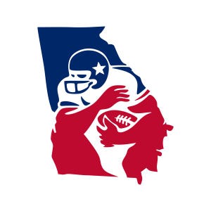 Georgia Football Cuttable Design SVG PNG DXF & Eps Designs Cameo File ...