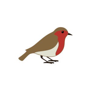 American Robin Bird Cuttable Design SVG PNG DXF & Eps Designs Cameo ...