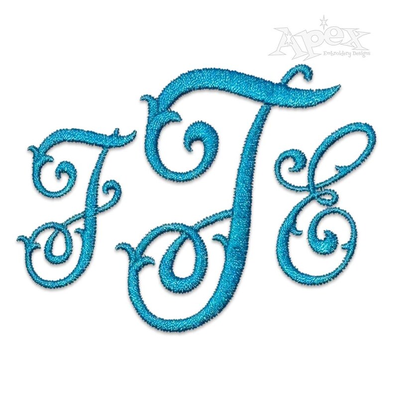 Winston Machine Embroidery Font Alphabet Letters INSTANT DOWNLOAD BX ...