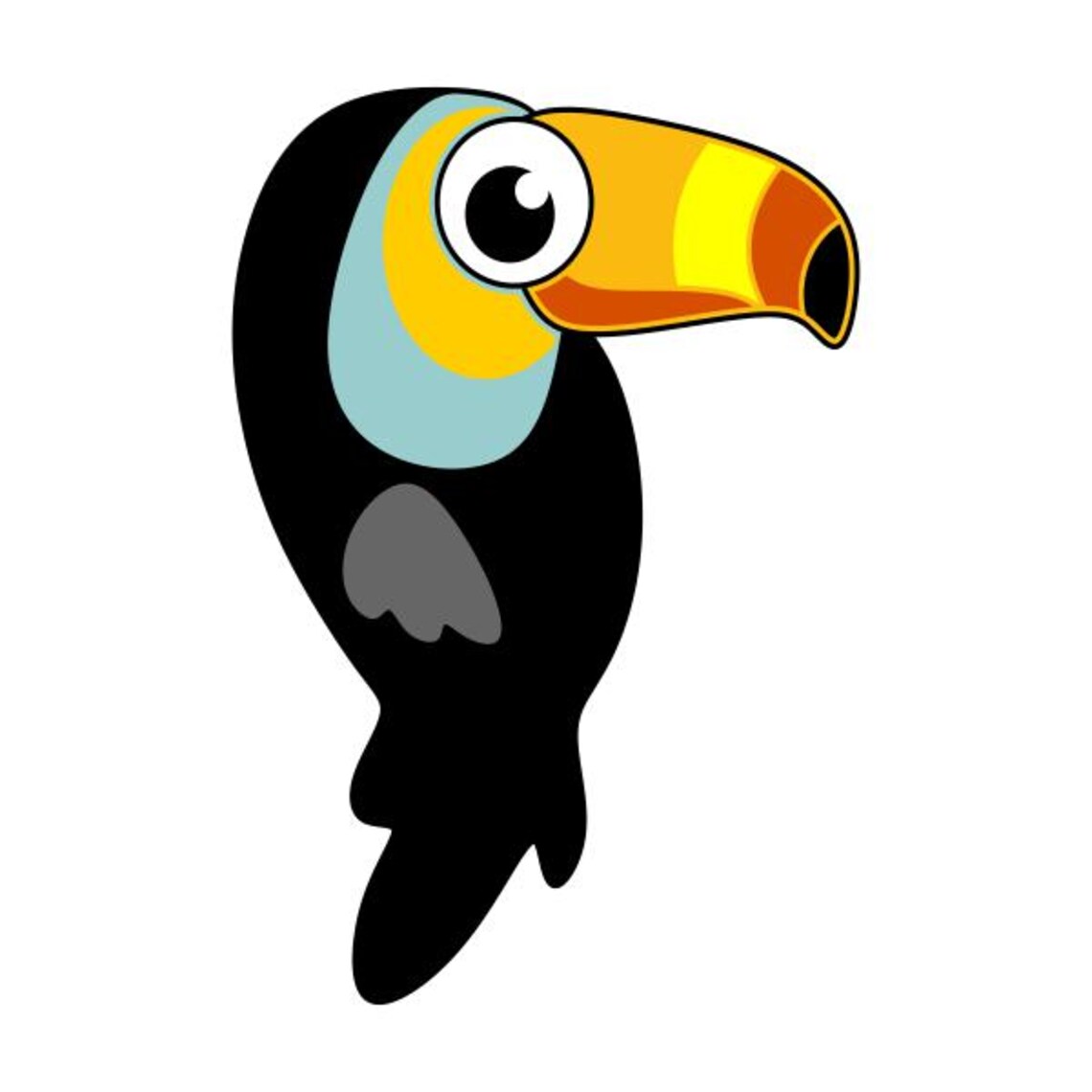 Toco Toucan Cuttable Design SVG PNG DXF & Eps Designs Cameo File ...