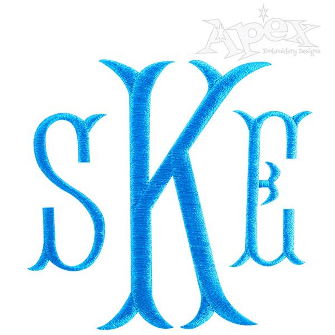 Fish Tail Machine Embroidery Font Alphabet Letters INSTANT DOWNLOAD BX ...