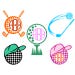 Golf Monogram Cuttable Design SVG PNG DXF & Eps Designs Cameo File ...