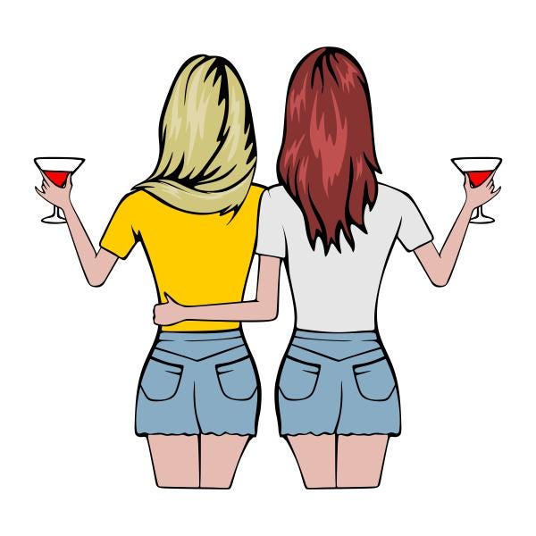 Best Friends Cuttable Design SVG PNG DXF & Eps Designs Cameo File ...