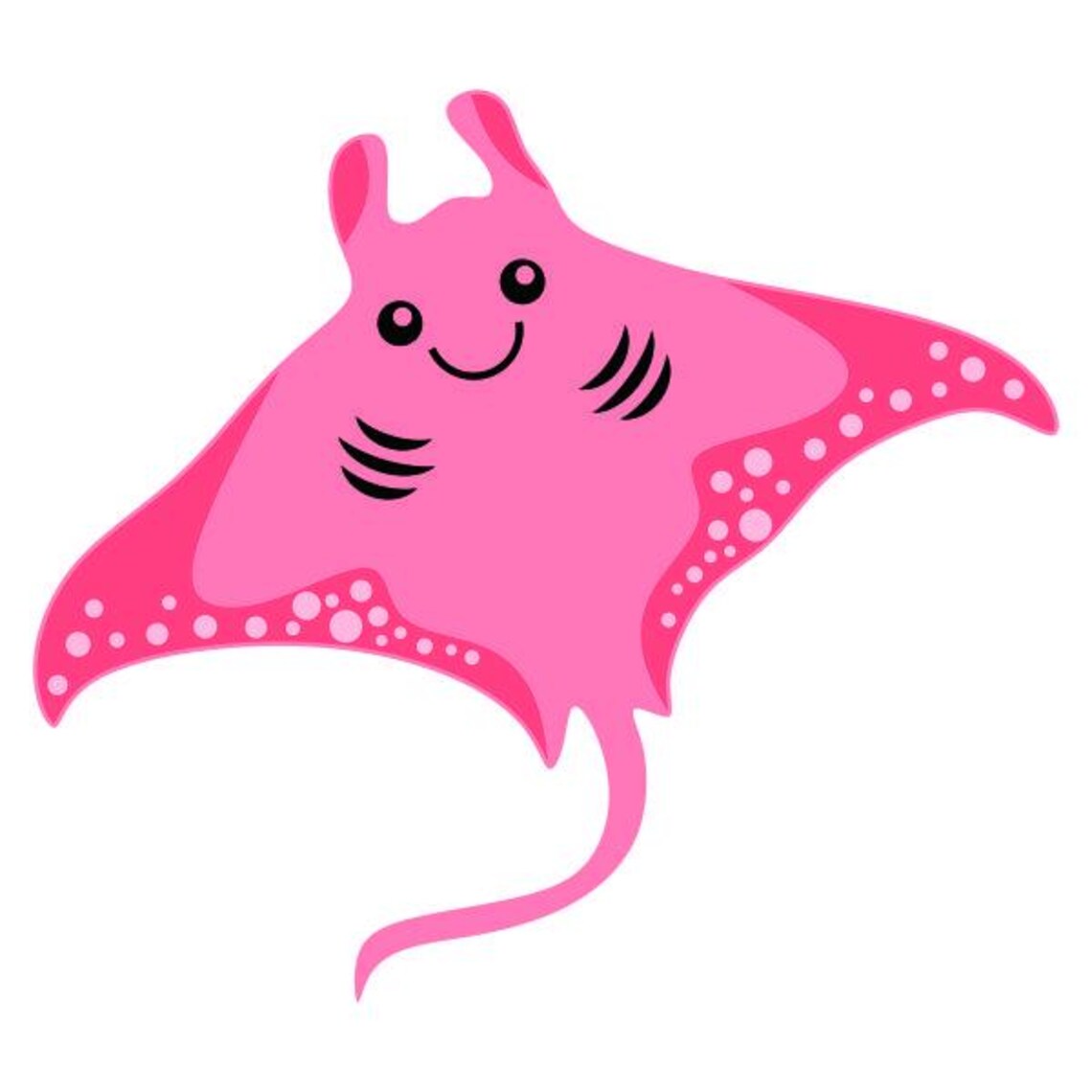 Stingray Cuttable Design SVG PNG DXF & Eps Designs Cameo File ...