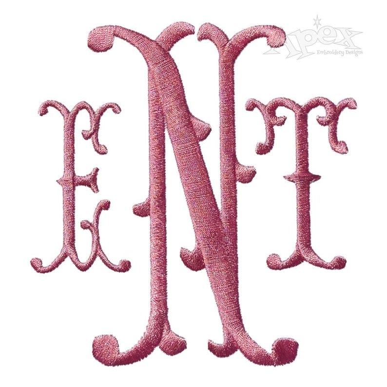Wicks Candle Antique Machine Embroidery Font Alphabet Letters INSTANT ...