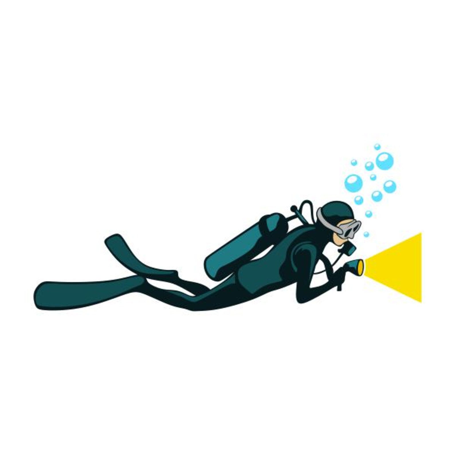 Scuba Diving Cuttable Design SVG PNG DXF & Eps Designs Cameo File ...