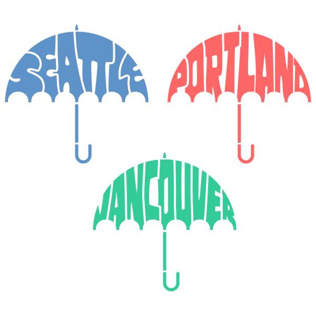 Rainny Cities Pack Cuttable Design SVG PNG DXF & Eps Designs Cameo File ...