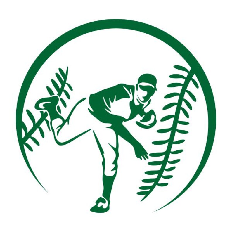 Baseball Players Cuttable Design SVG PNG DXF & Eps Designs Cameo File ...