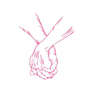 Holding Hands Cuttable Design SVG PNG DXF & Eps Designs Cameo File ...