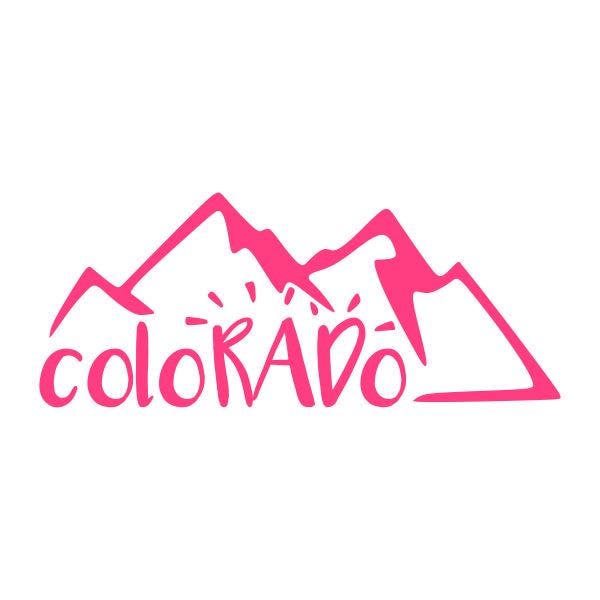 Colorado Mountain Cuttable Design SVG PNG DXF & Eps Designs Cameo File ...