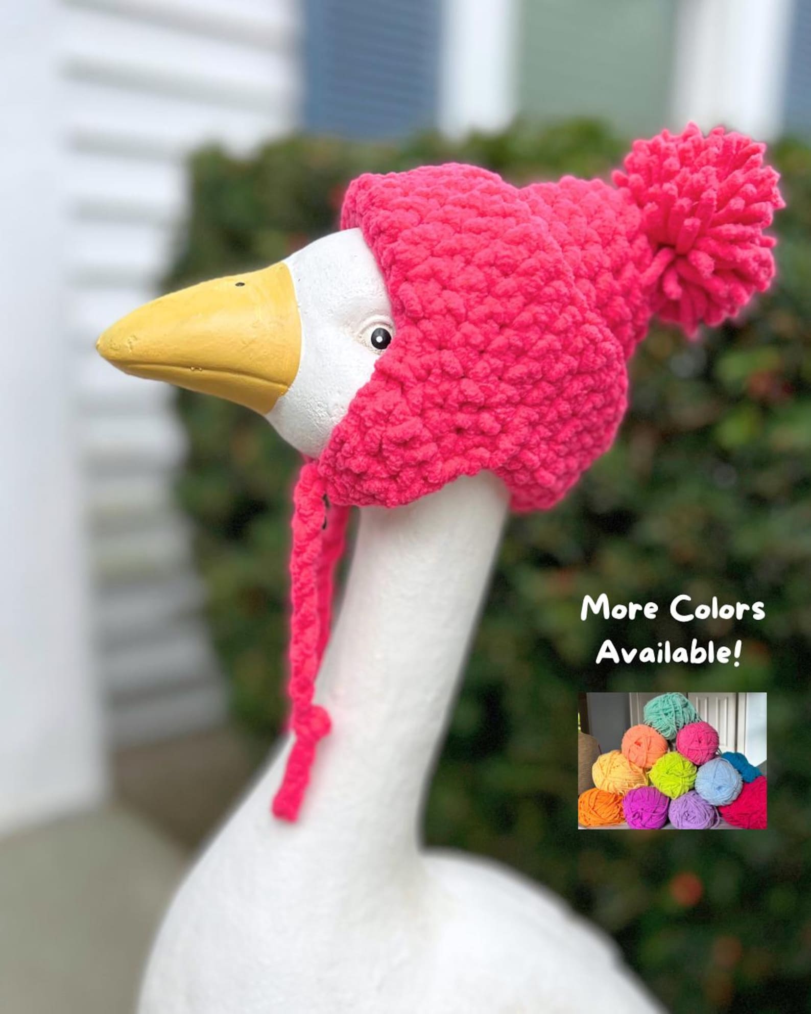 Goose Winter Hat L Porch Goose Accessories L Beanie L Clothes L ...