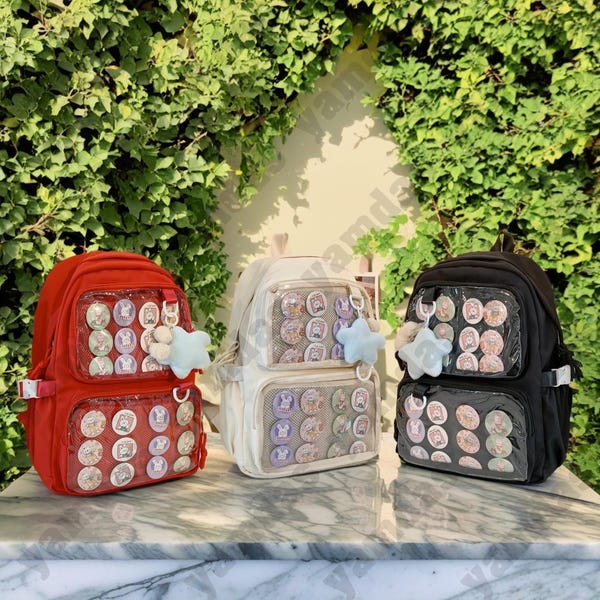 Pin Display Backpack - Etsy