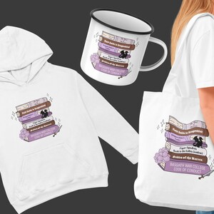 Fourth Wing Book Stack PNG File for Sublimation BONUS Sticker File ...