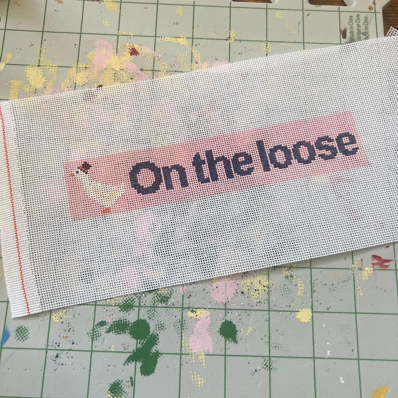 Silly Needlepoint Canvas - Etsy