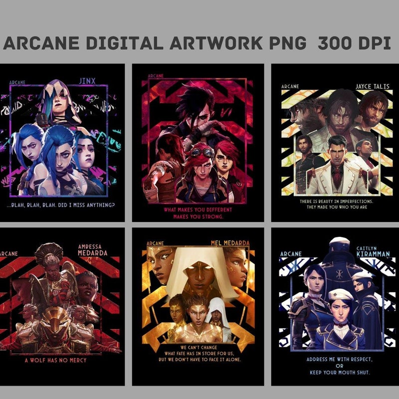 Arcane Poster - Etsy