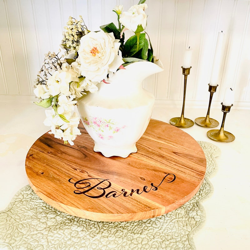 Personalized Lazy Susan - Etsy